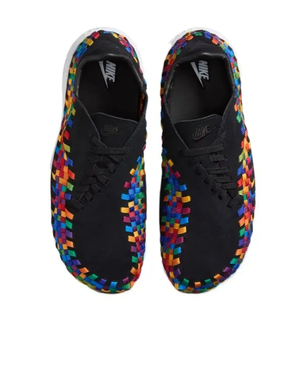 Nike Air Footscape 'rainbow /white' Sneakers - Black