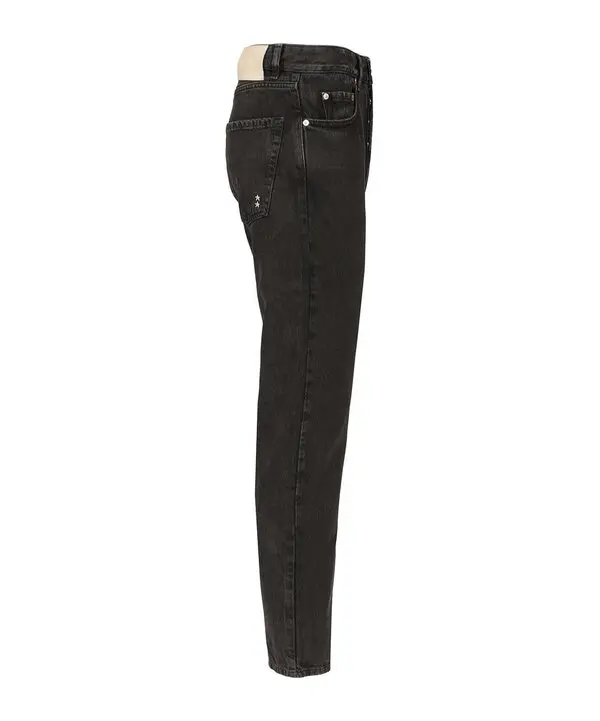 ICON DENIM LOS ANGELES Kanye Wide-leg Low-rise Jeans