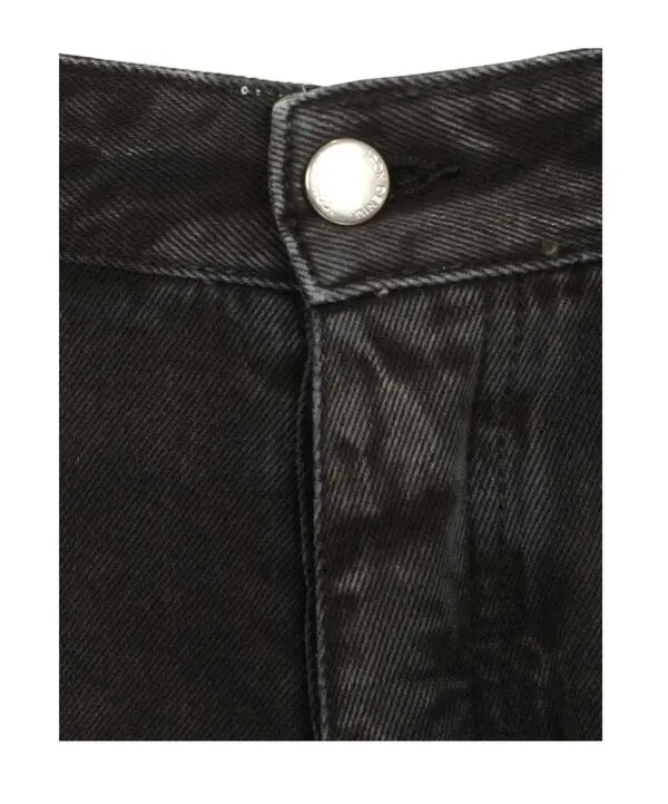 ICON DENIM LOS ANGELES Kanye Wide-leg Low-rise Jeans