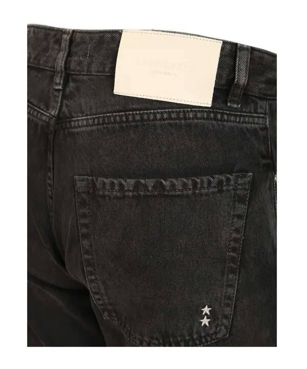 ICON DENIM LOS ANGELES Kanye Wide-leg Low-rise Jeans