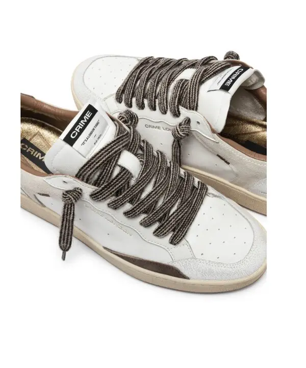 CRIME LONDON Round-toe Sneakers