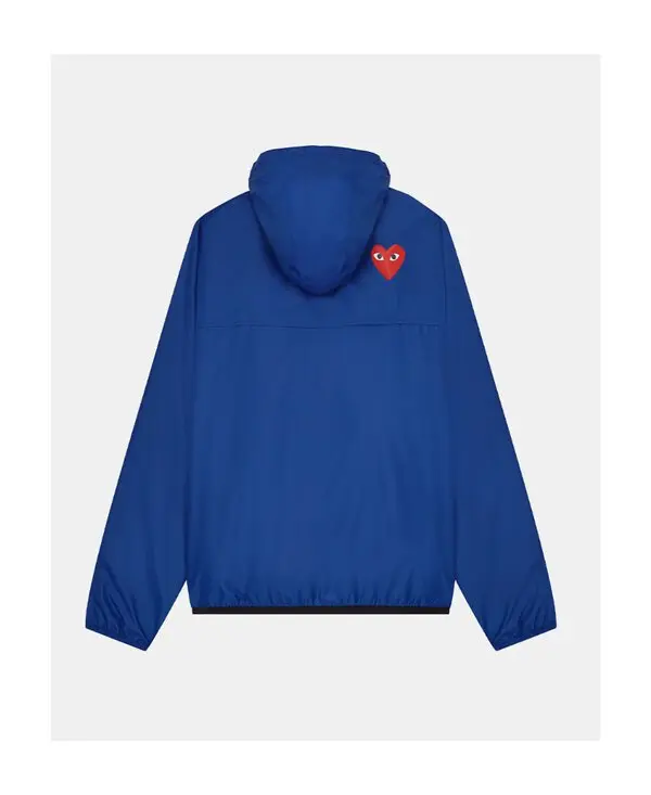 Play Comme Des Garcon Comme Des Garçons Play X K-way Half Zipped Jacket