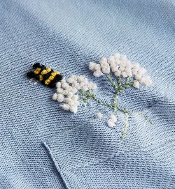 Dior Flower Bee Polo Shirt, Regular Fit