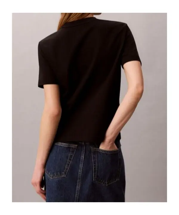 Calvin Klein Logo-embroidered T-shirt