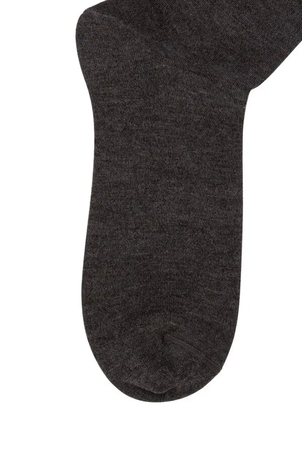 Brunello Cucinelli Fine-knitted Rolled Trim Socks