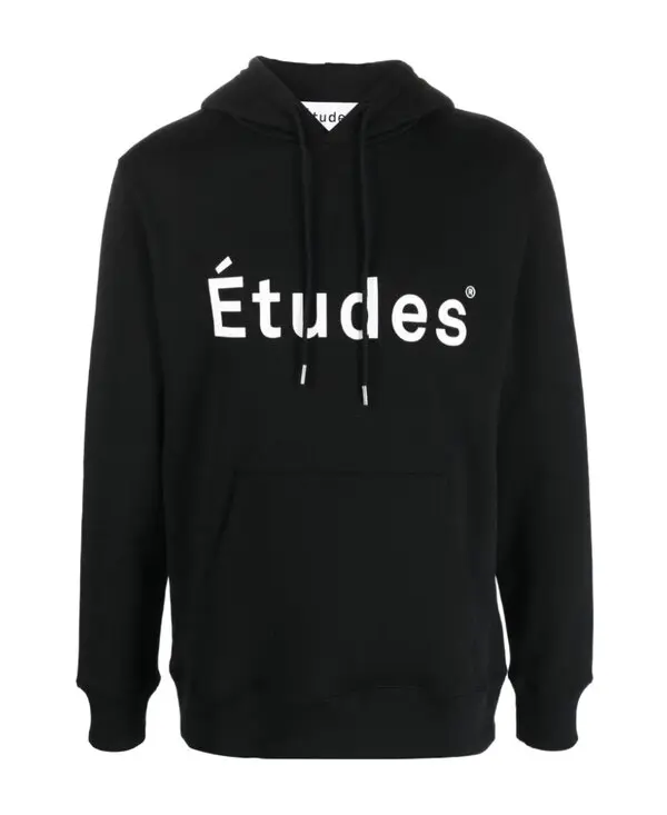 ETUDES Tudes Studio Logo Printed Drawstring Hoodie