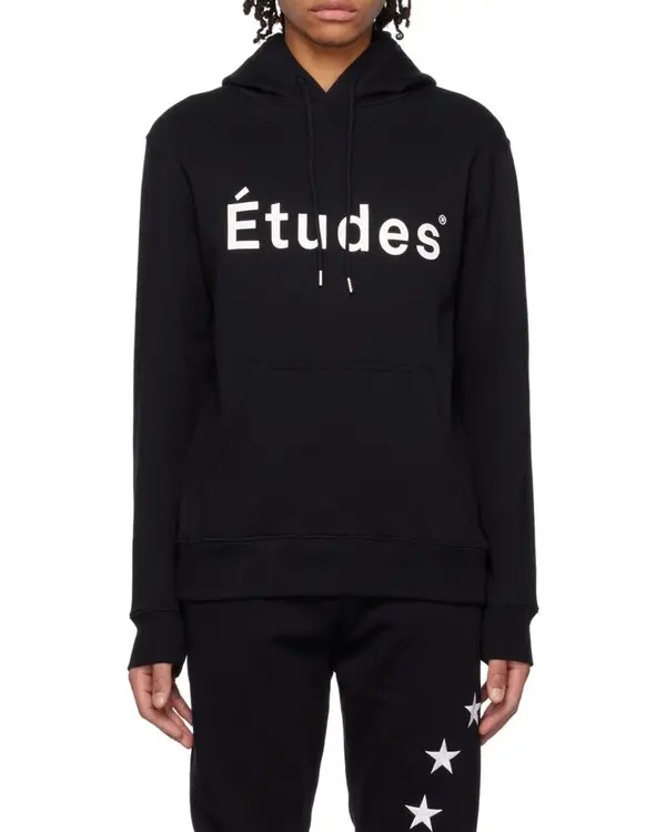 ETUDES Tudes Studio Logo Printed Drawstring Hoodie