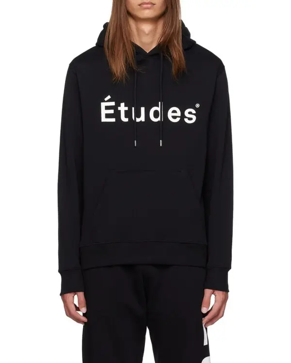 ETUDES Tudes Studio Logo Printed Drawstring Hoodie