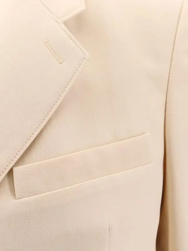LEMAIRE Single-breasted Wool And Viscose Blazer