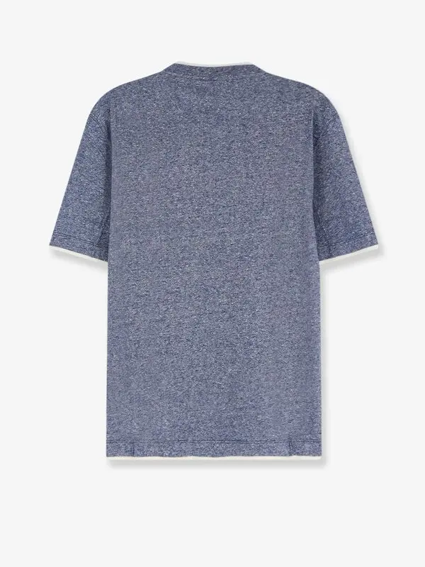 Brunello Cucinelli Linen And Cotton Blend T-shirt