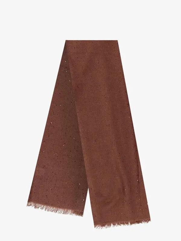 Brunello Cucinelli Cashmere And Silk Scarf - Multicolor