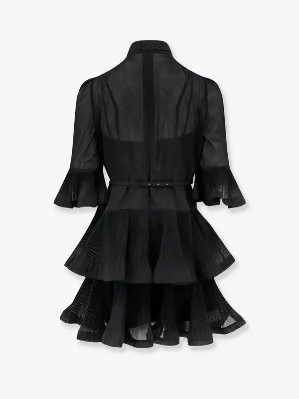 Zimmermann Short Pleated Dress