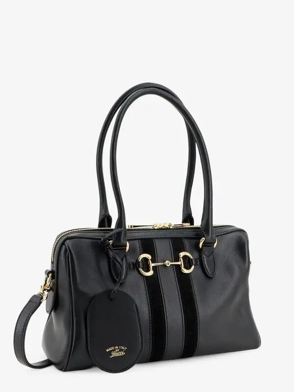 Gucci Leather Bauletto Borsetto Shoulder Bag