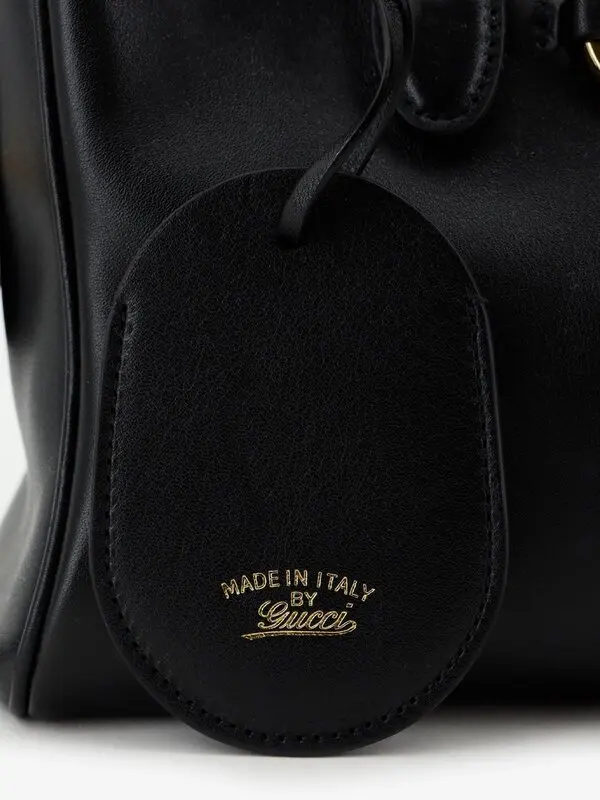 Gucci Leather Bauletto Borsetto Shoulder Bag