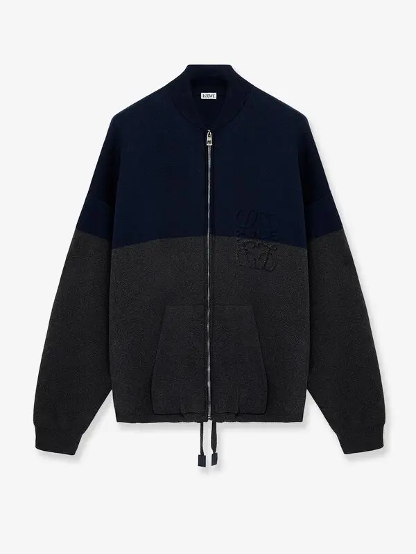 Loewe Cotton Blend Zip-up Cardigan