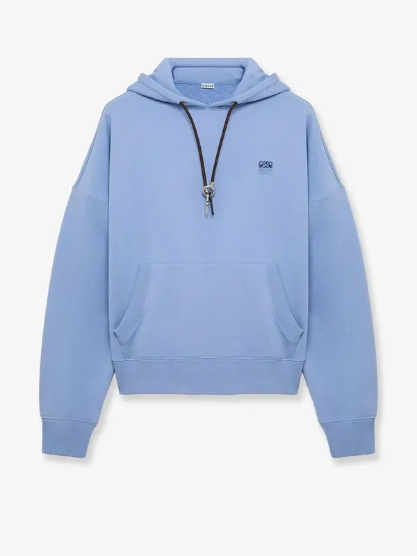 Loewe Cotton Hoodie - Blue