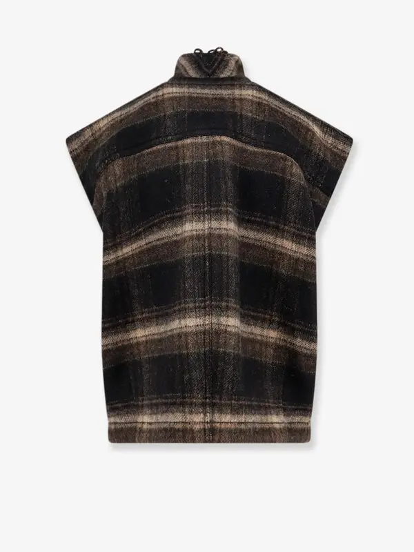 Isabel Marant Étoile Marant Ginesa Sleeveless Jacket With Fringes