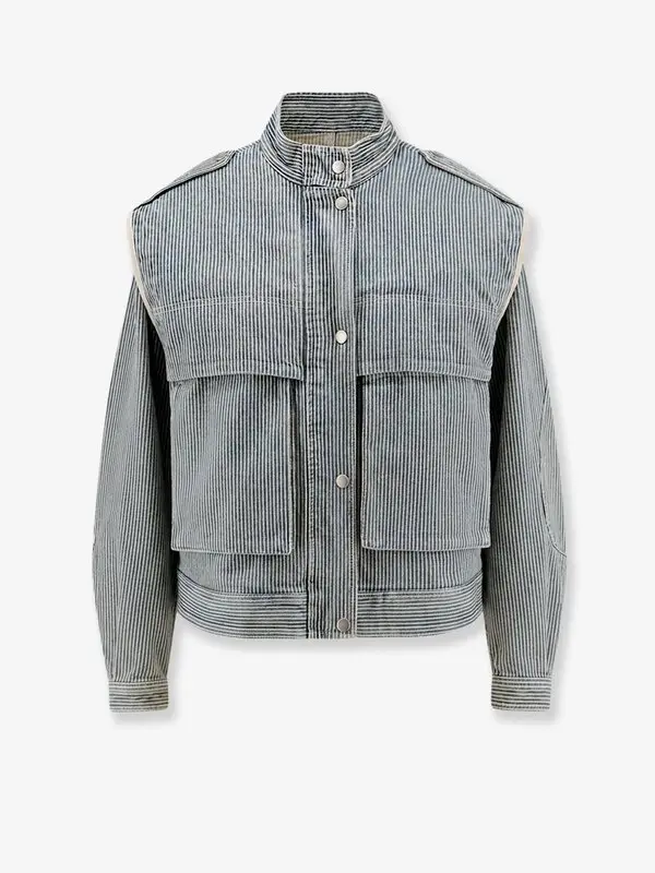Isabel Marant Étoile Marant Edany Cotton Twill Jacket - Multicolor