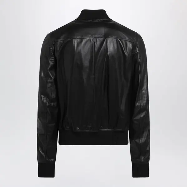 Rick Owens Bauhaus Flight Leather Jacket