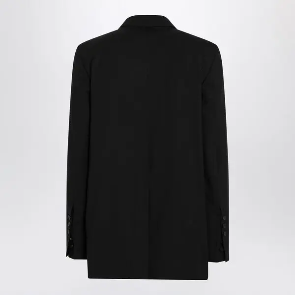 Rick Owens Single-breasted Wool Jacket