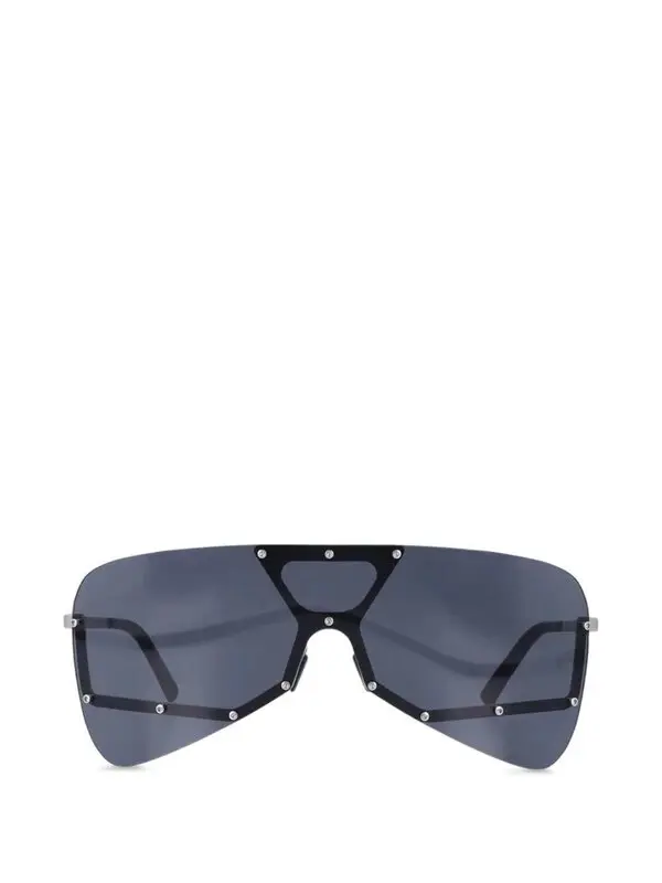 Rick Owens Tower Sunglasses - Silver
