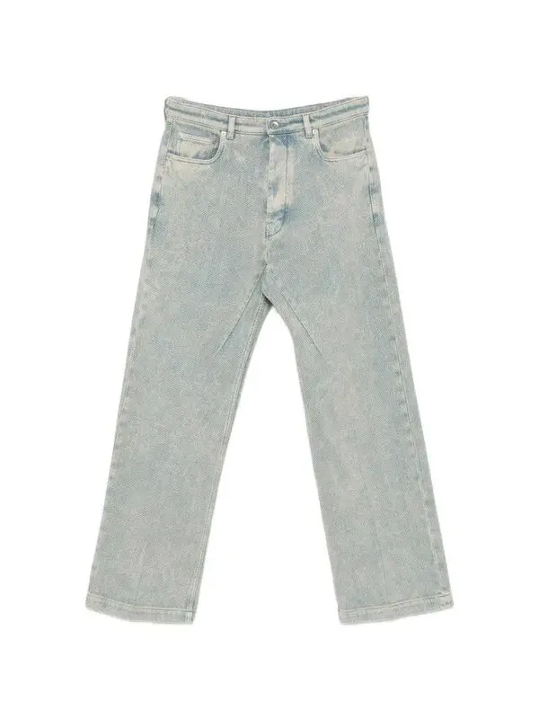 Rick Owens Honeycomb-textured Jeans