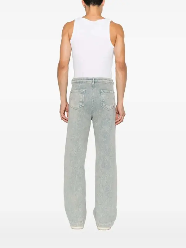 Rick Owens Honeycomb-textured Jeans