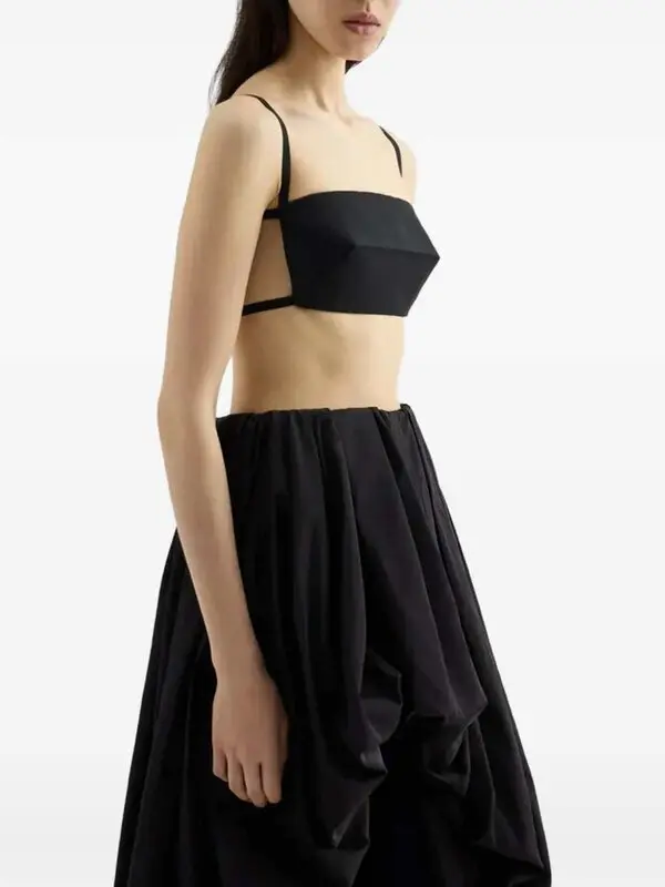 JIL SANDER Silk Faille Top