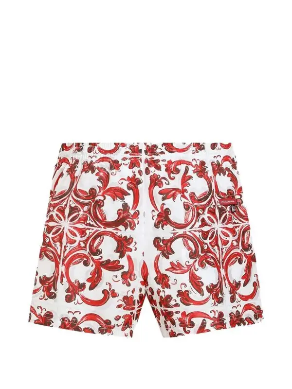 Dolce & Gabbana Majolica Print Swimsuit