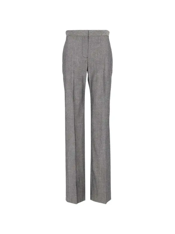 Stella McCartney Straight-leg Twill Trousers - Gray