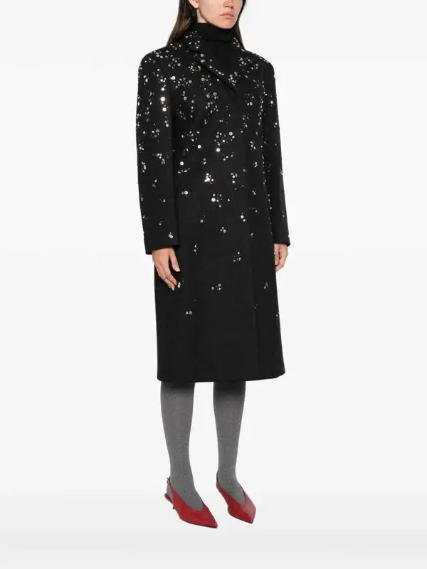 JIL SANDER Belted Wool Coat