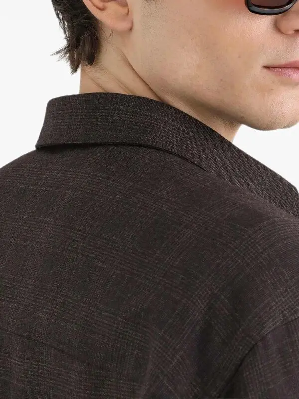 Dolce & Gabbana Glen Plaid Shirt