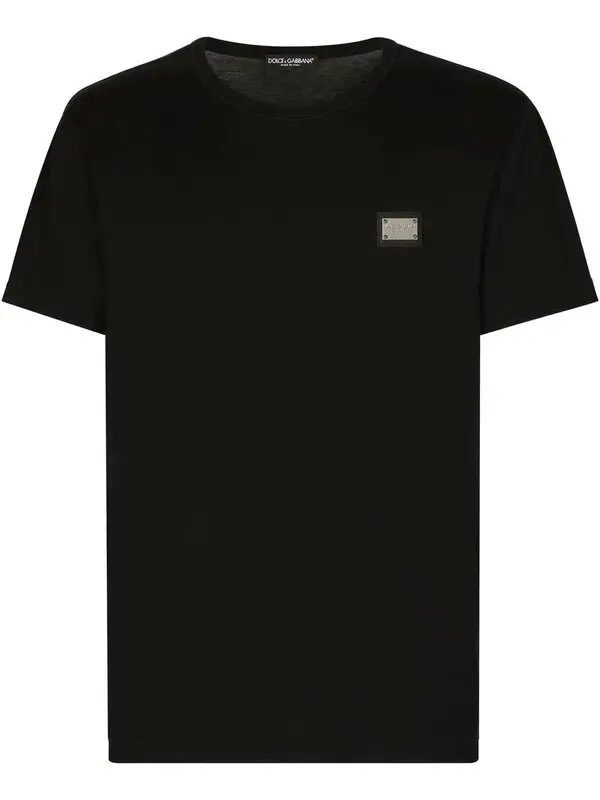 Dolce & Gabbana T-shirt With Logo Plaque