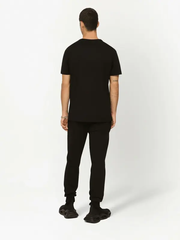 Dolce & Gabbana T-shirt With Logo Plaque