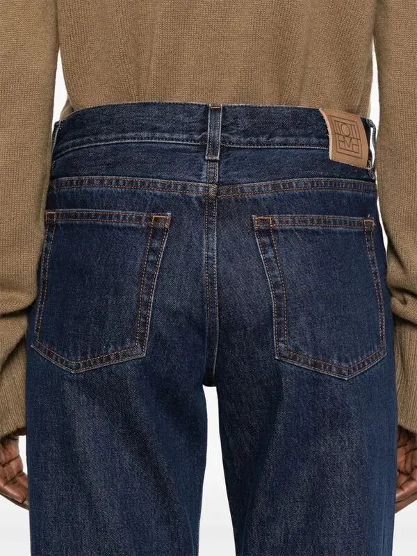 TOTEME Jeans With Logo Application