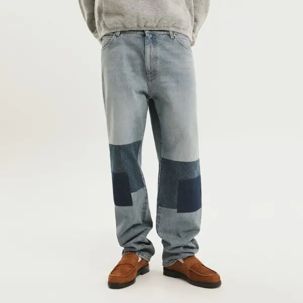 1989 STUDIO Malin Denim Pants With Patches