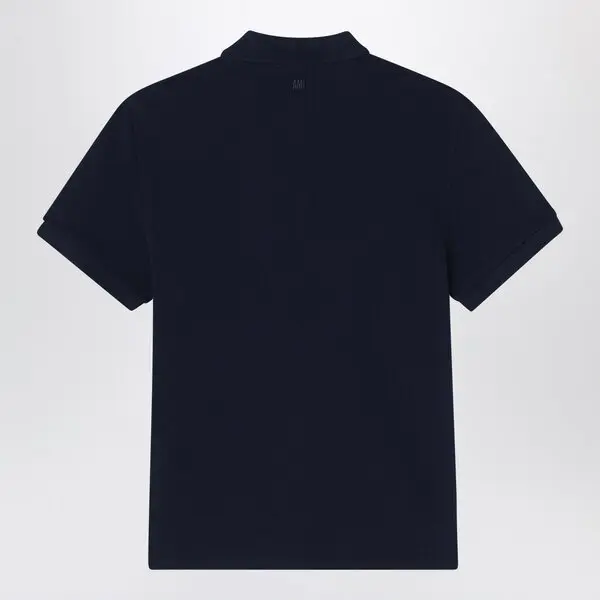AMI Paris Polo De Coeur Midnight