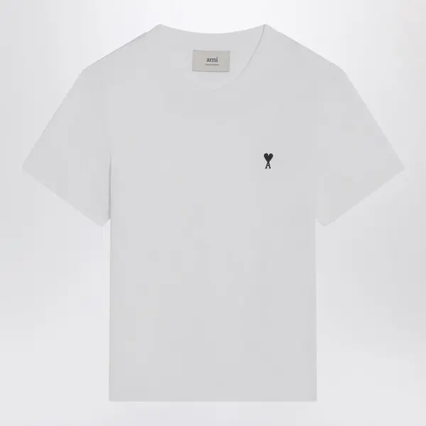 AMI Paris De Coeur T-shirt - White