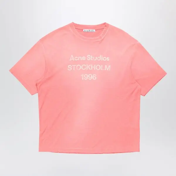 Acne Studios T-shirt With Spray-painted Logo Tango