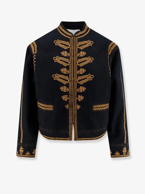 Isabel Marant Étoile Marant Emaila Organic And Recycled Cotton Jacket - Black