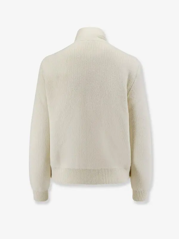 Moncler Wool And Cashmere Blend Padded Jacket - Multicolor