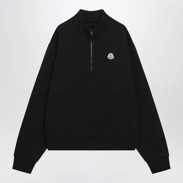 Moncler Half-zip Sweatshirt - Black