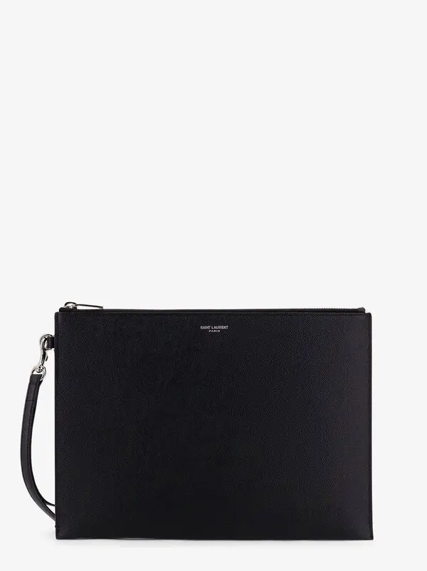 Saint Laurent Leather Clutch