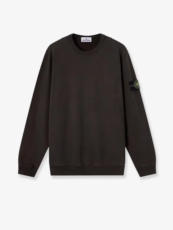 Stone Island Organic Cotton Sweatshirt