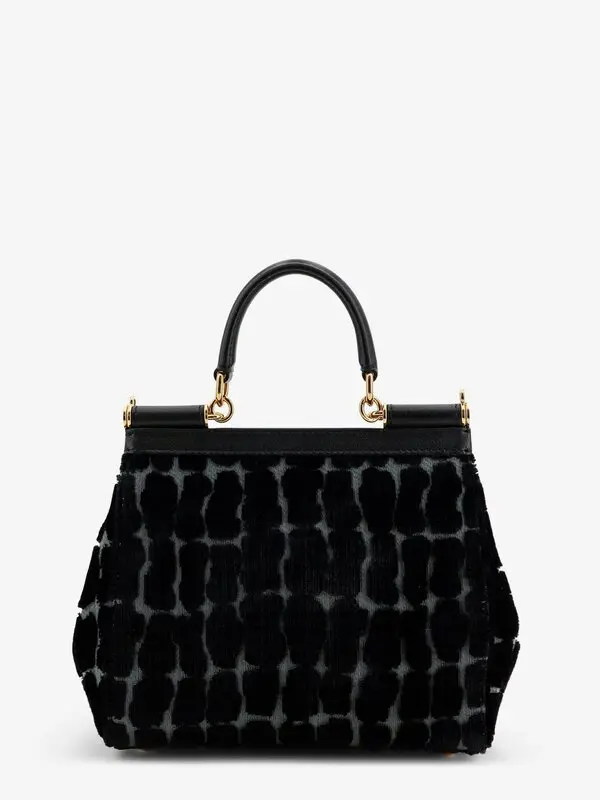 Dolce & Gabbana Sicily Velvet Handbag - Multicolor