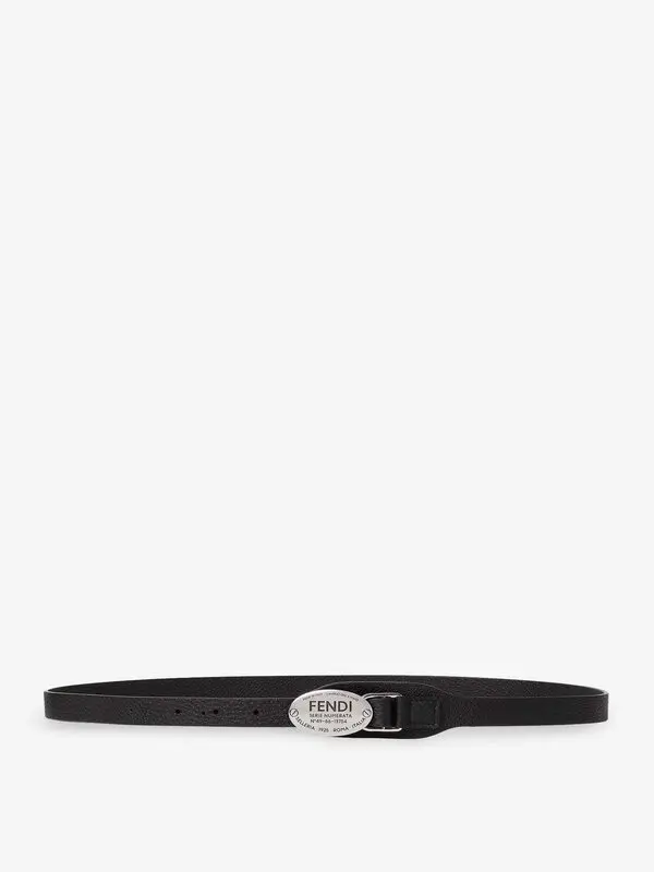 Fendi Selleria Lather Belt