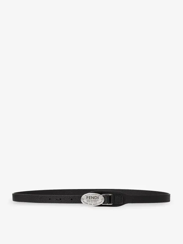 Fendi Selleria Lather Belt - Multicolor