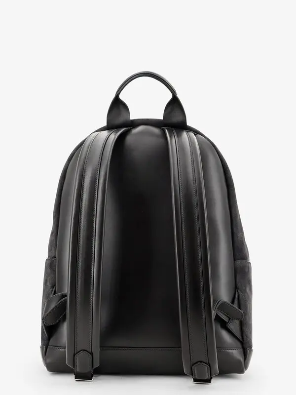 TOM FORD Suede Backpack With Maxi Zip On The Front - Multicolor