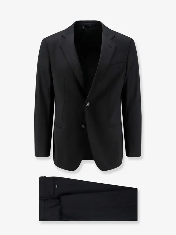 Giorgio Armani Soho Line Super 160s Virgin Wool Suit