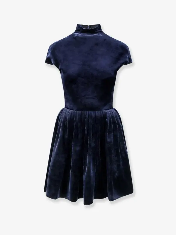 Alaïa Short Velvet Dress - Multicolor